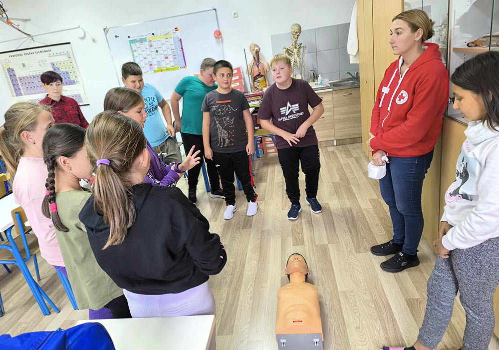 Nastavak radionica povodom Svjetskog dana prve pomoći - TV Nasice.com